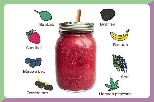 Smoothie combi box - Acai Benelux